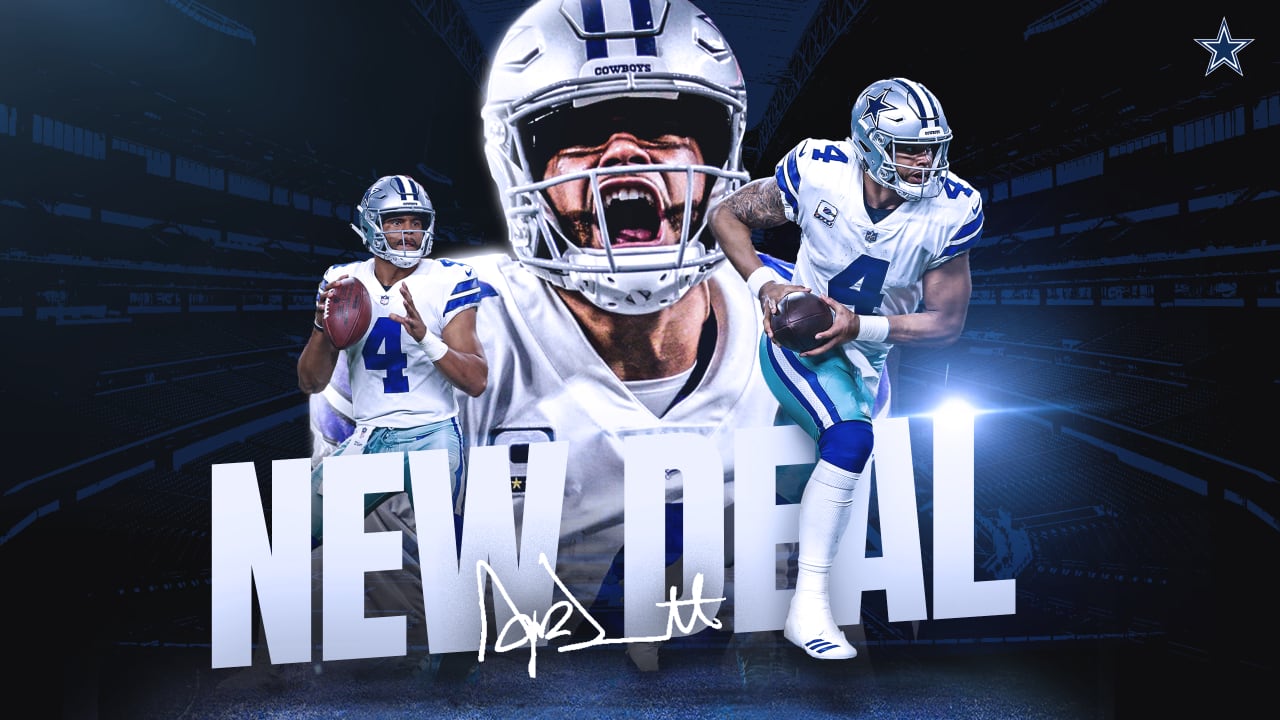 Dak Prescott New Contract Press Conference | 2021