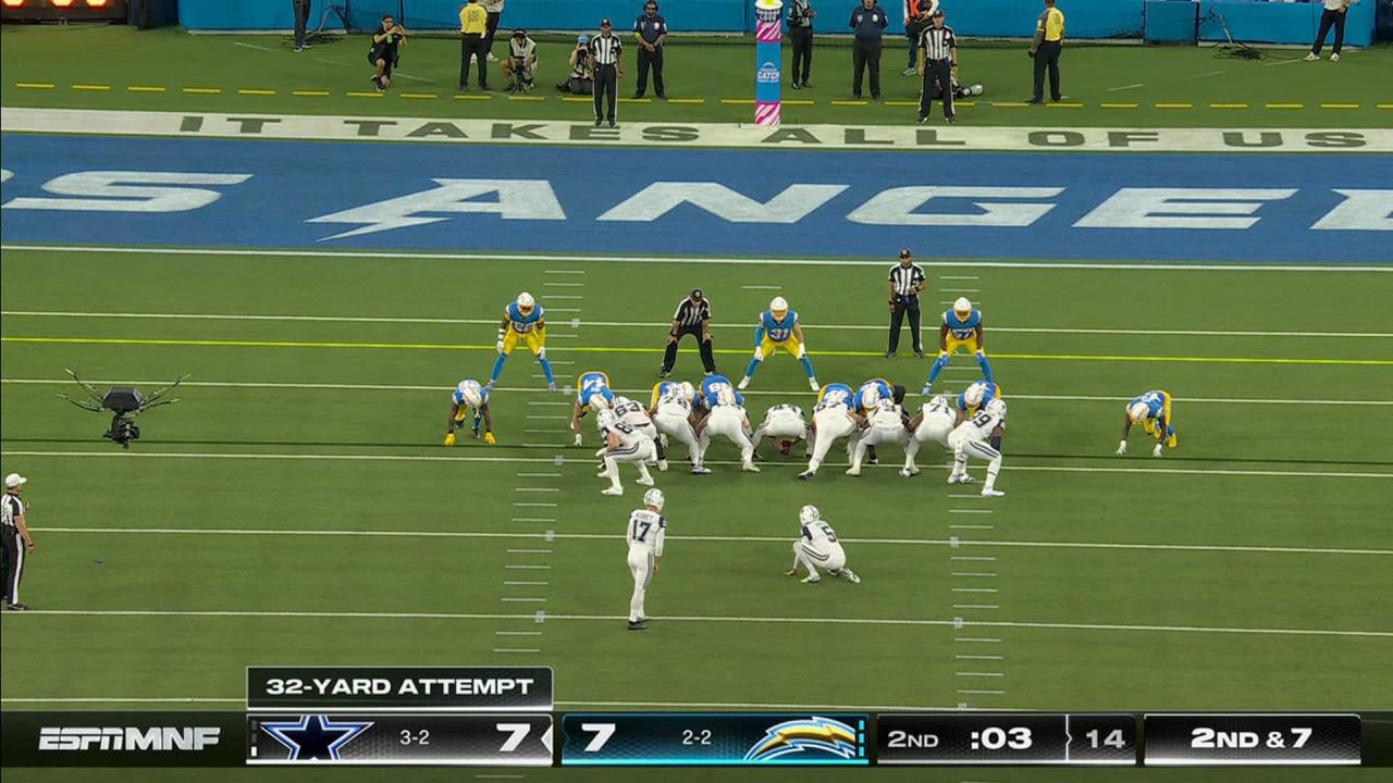 Brandon Aubrey's 32-yard FG Gives Dallas 10-7 Lead