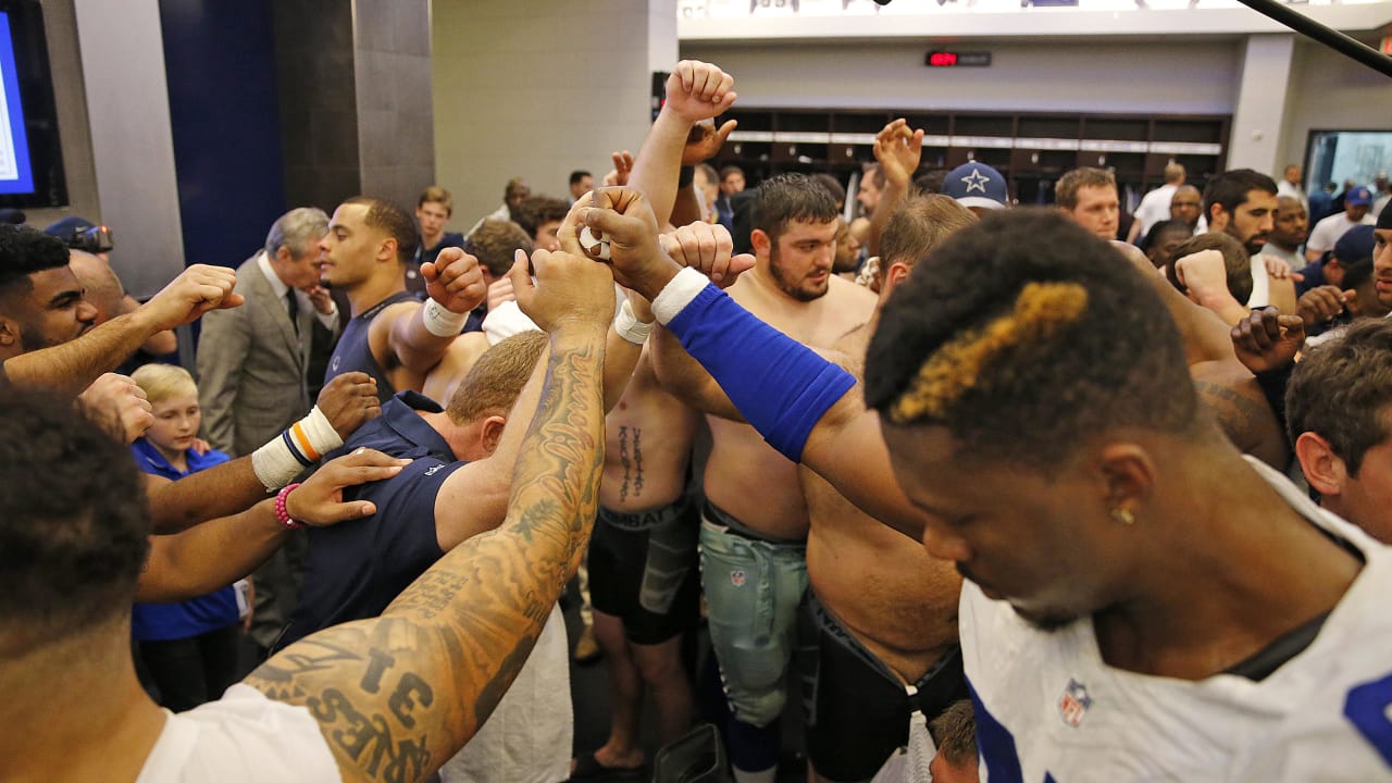 Locker Room Celebration & Speech After 12th Win