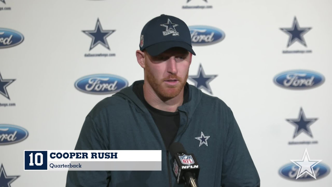 Cooper Rush: Postgame Week 6 | #DALvsPHI