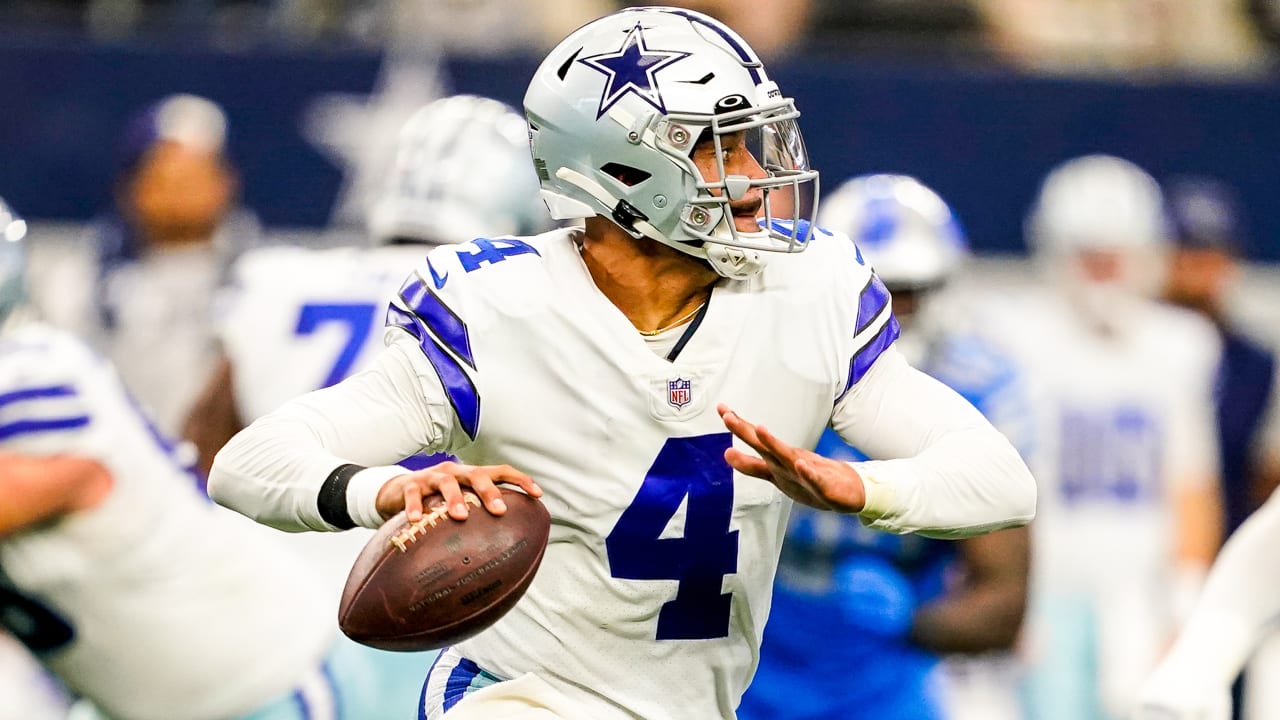 Dak Solid in Return vs. Lions: ‘It Felt Great’