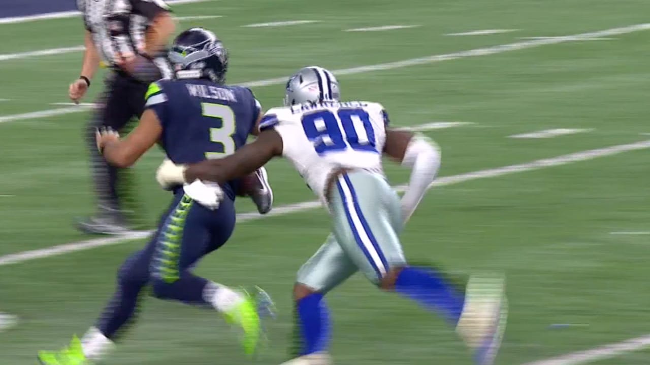 Cadena de Plata: DeMarcus Lawrence captura a Russell Wilson