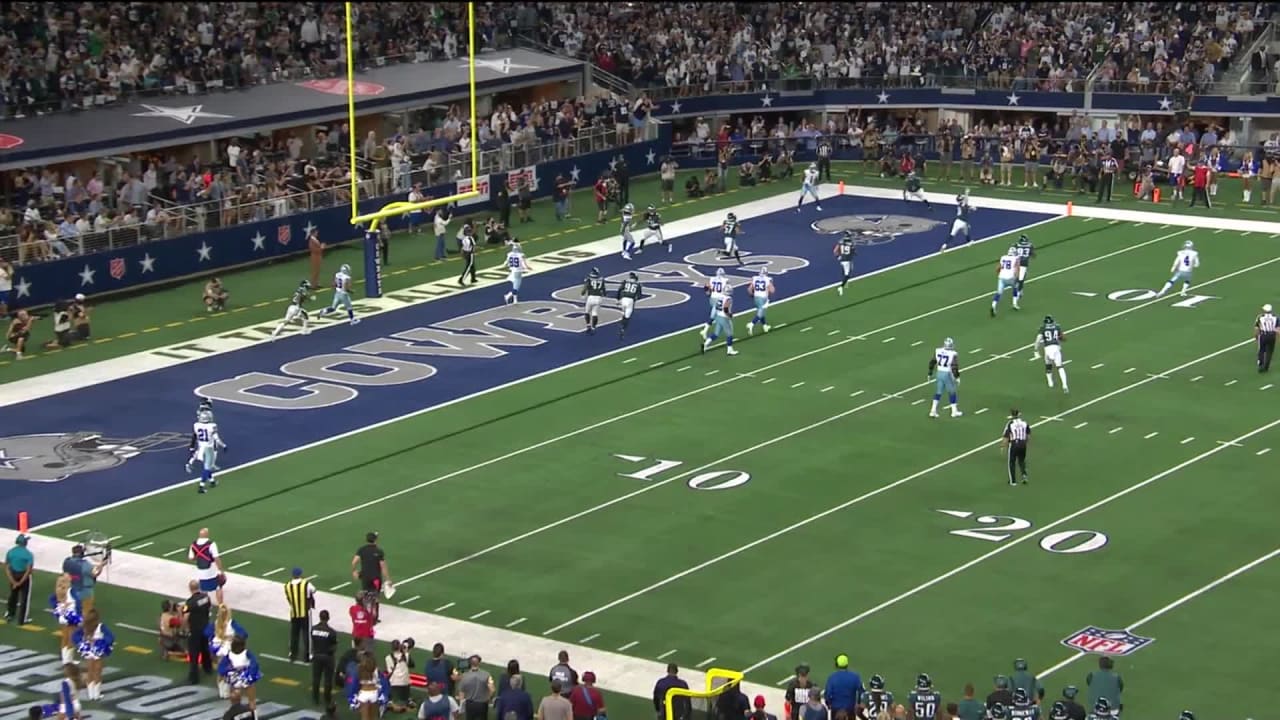 Dak Hits Cedrick Wilson with 4th-down TD Dart