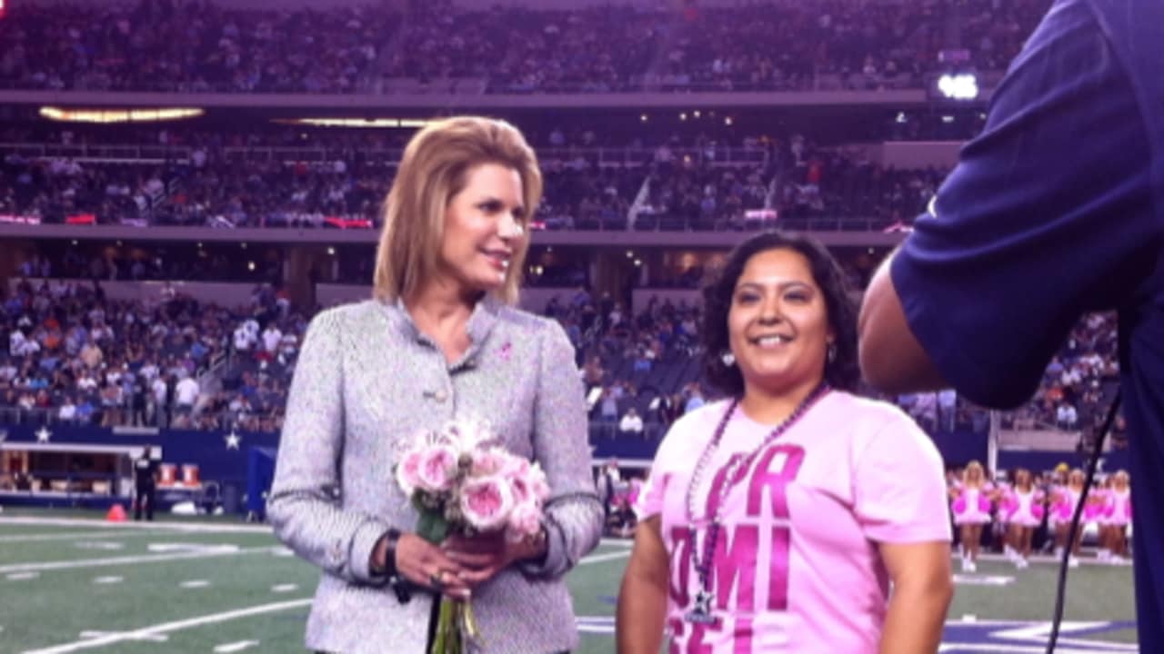 Cowboys Employee Recognized By Komen Founder Nancy Brinker