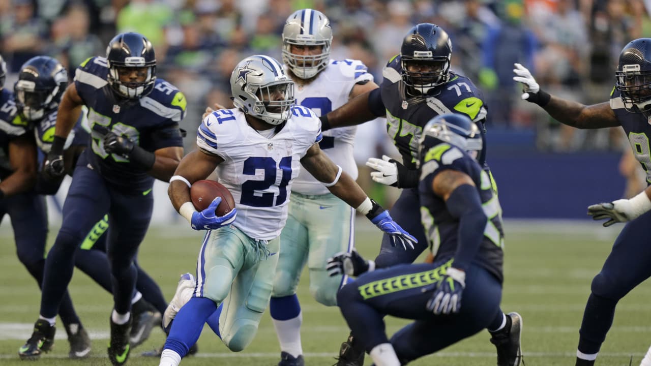 Zeke Hears “Rookie Talk” From Seahawks, Answers Back In NFL Debut