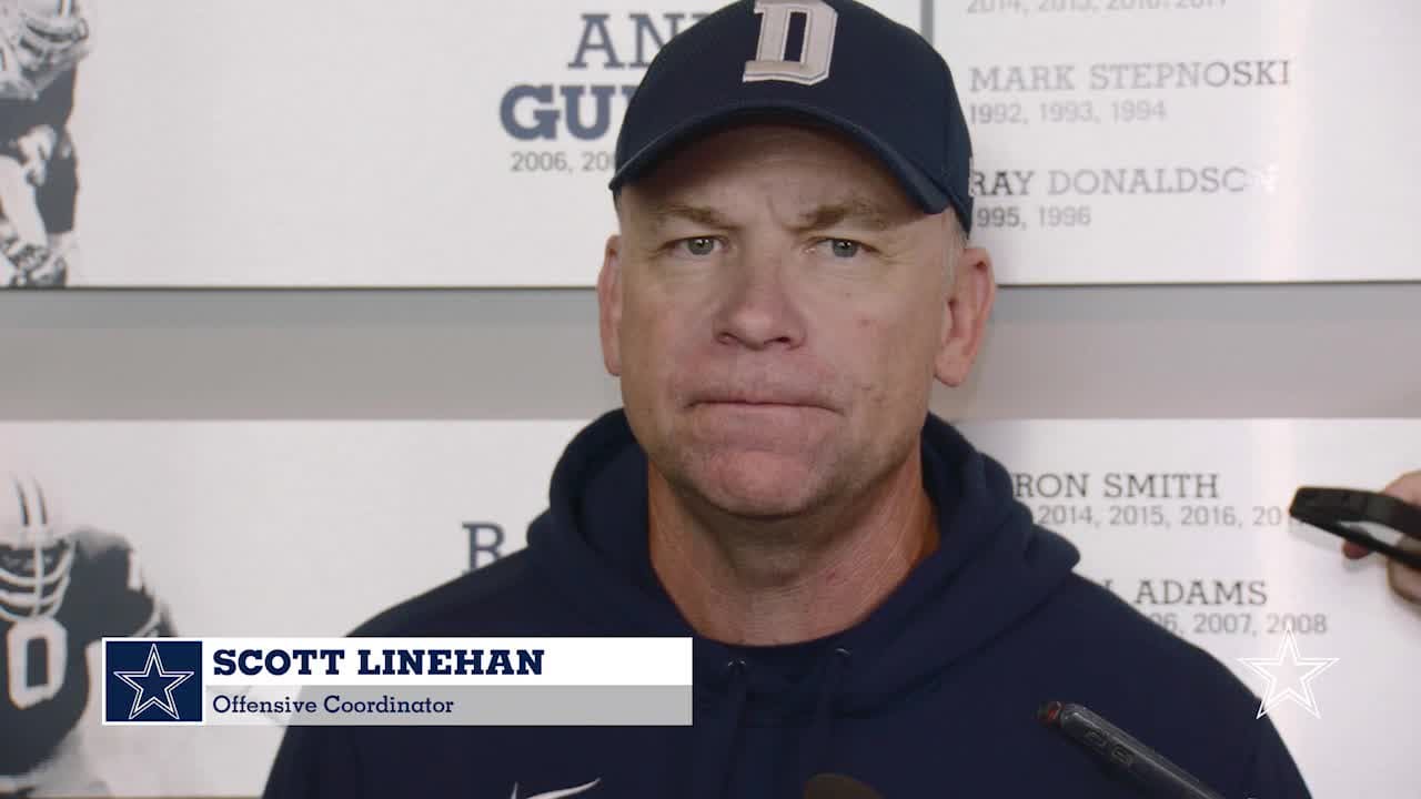 Coach Scott Linehan on Preparations For The Panthers, Zeke's Role and More