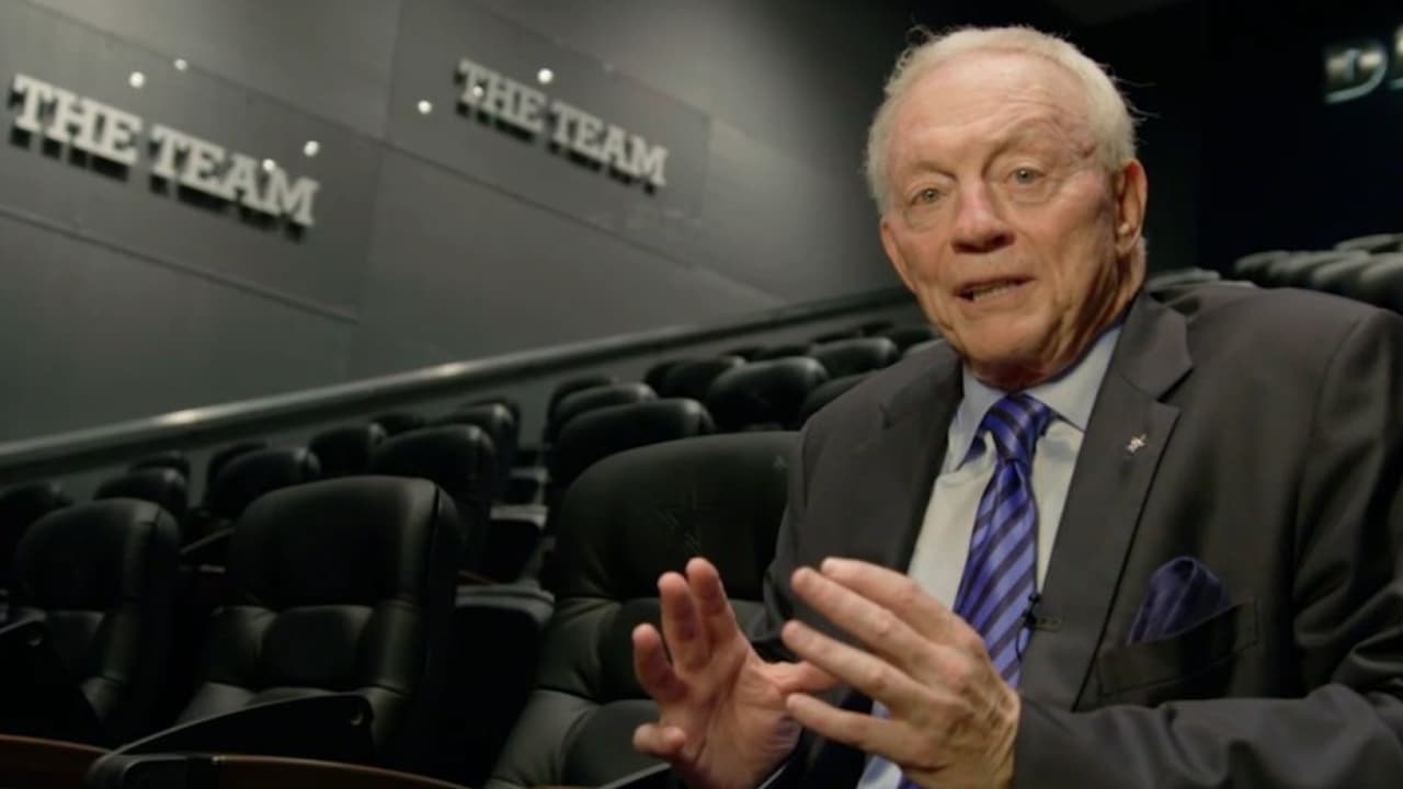 Jerry Jones Tours The New Meeting Room At The Star