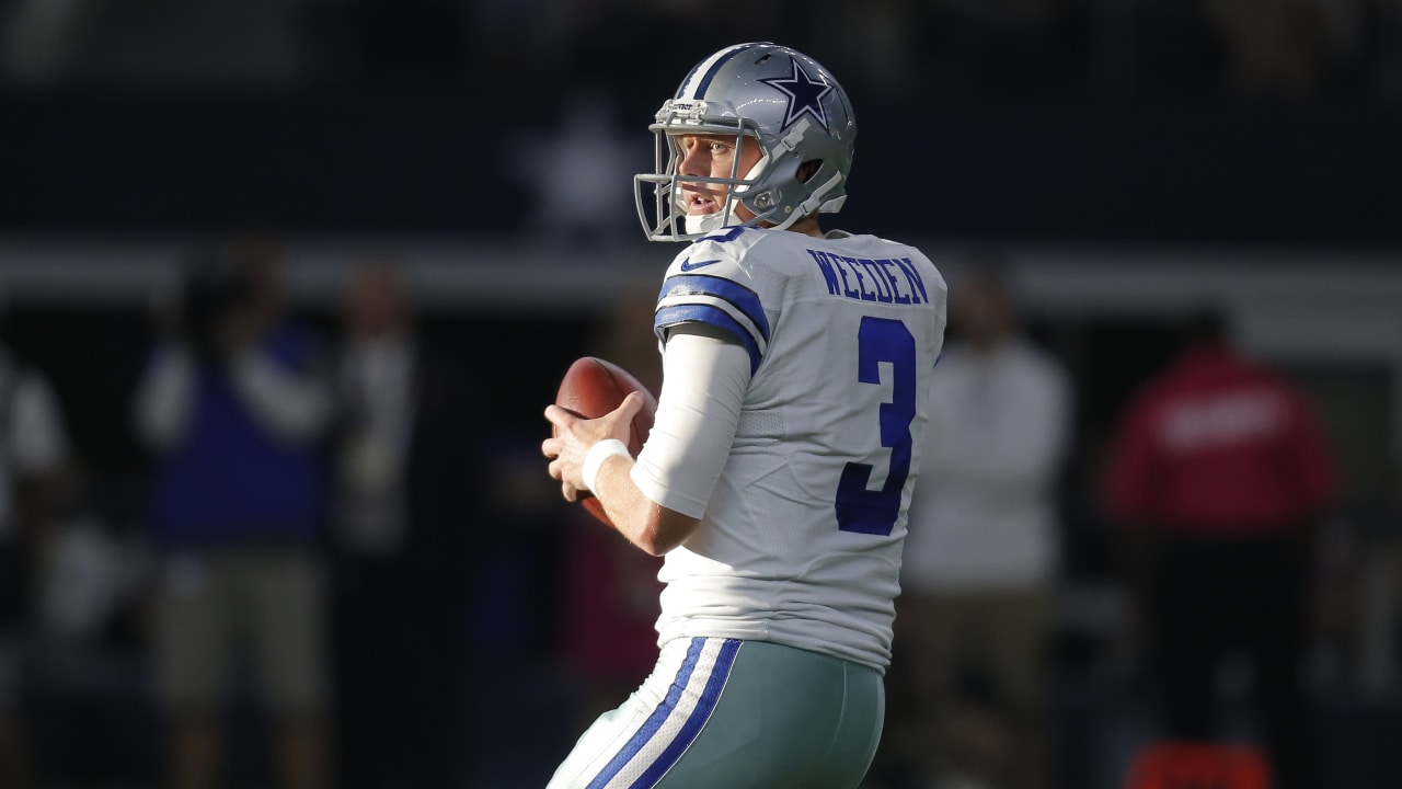Weeden Voices Displeasure On Being Demoted; But Vows To Stay Ready
