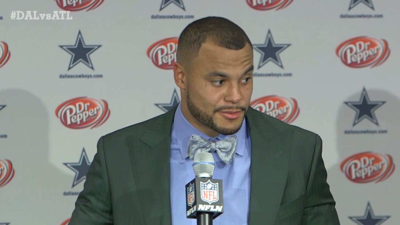 Dak Prescott Postgame Press Conference - 11/12/17 vs. ATL