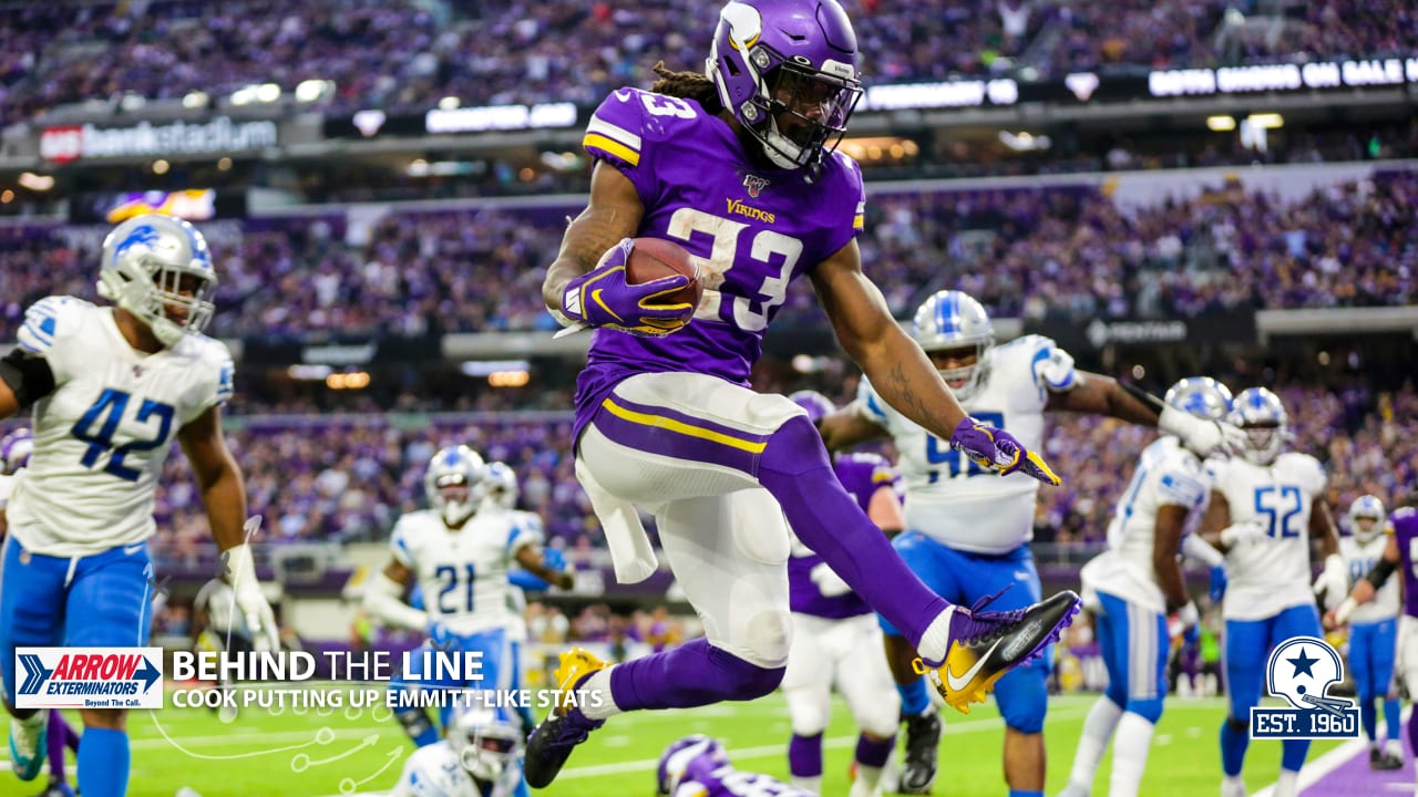 Behind the Line: Cook Putting Up Emmitt-Like Stats