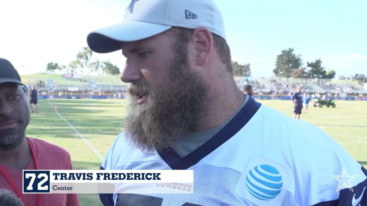 Travis Frederick: Update on Shoulder/Neck Injury
