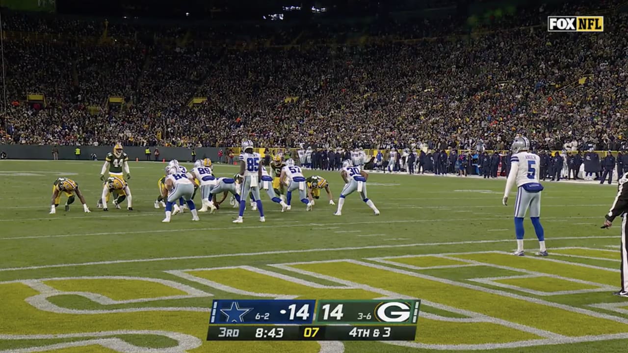 Cowboys Recover Rodgers' Fumbled Punt Return