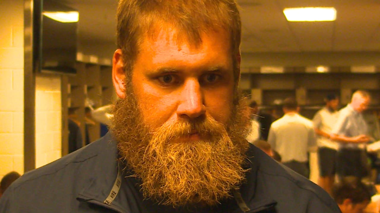 Travis Frederick Talks Offensive Line Rotation At SF