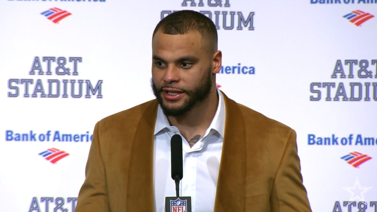 Dak Prescott Postgame Press Conference vs. NO - 11/29/18