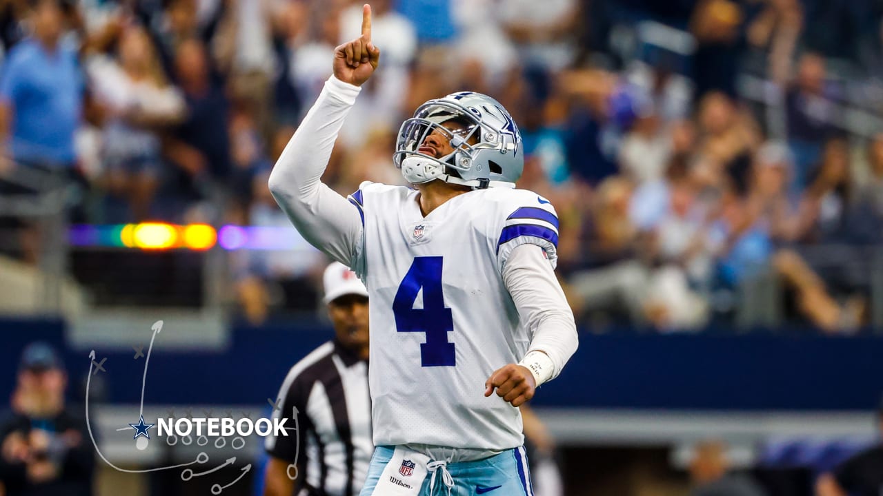 Game Notes: Dak’s Balance, New Fullback & More