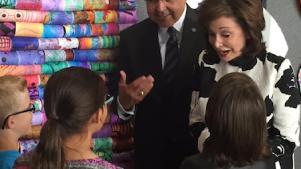 5 Points Blue: Jones Family, AT&T Stadium Celebrate Art Program