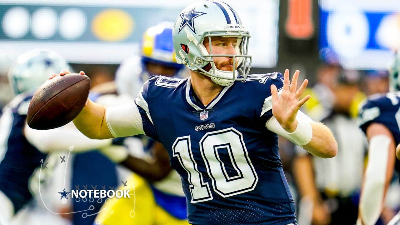 Dallas Cowboys Notebook #DALvsLAR | Week 5