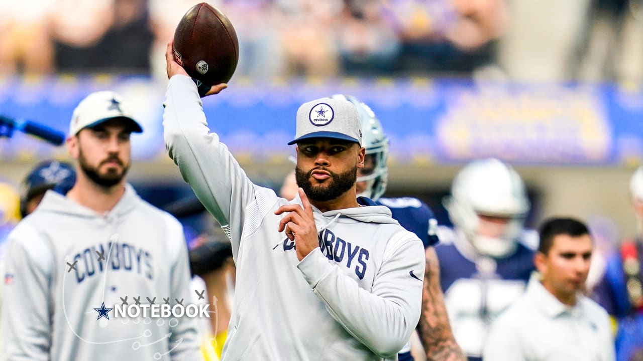 Notes: Dak Gives Update; Tank’s Touchdown; More