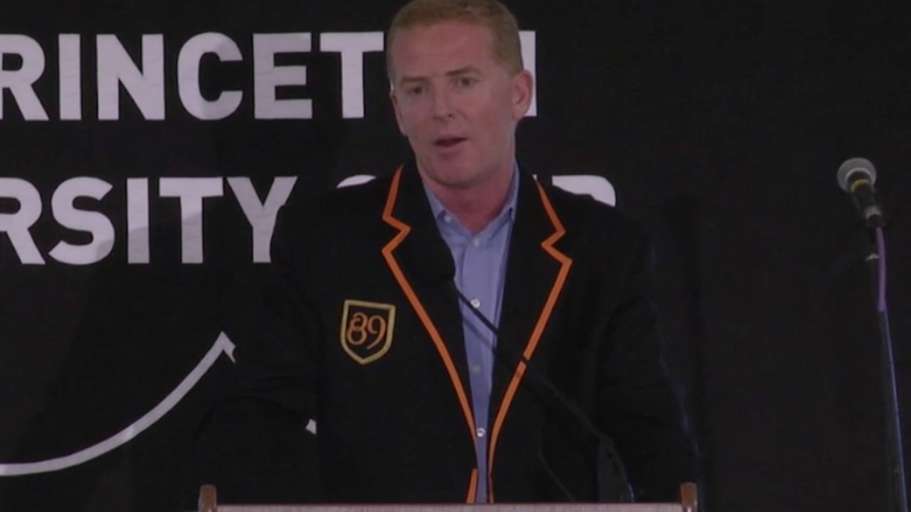 Emotional Garrett Accepts Princeton Award, Discusses Pursuit Of Excellence
