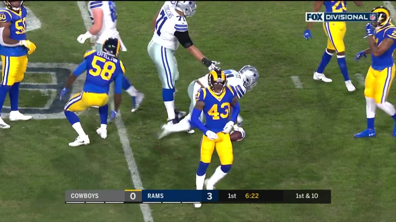 Amari Cooper & Marcus Peters Get Into Altercation