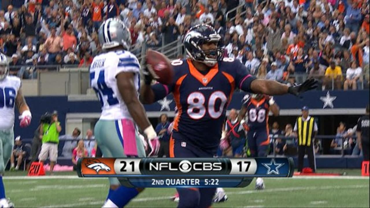 Denver Capitalizes On Bryant Fumble With TD