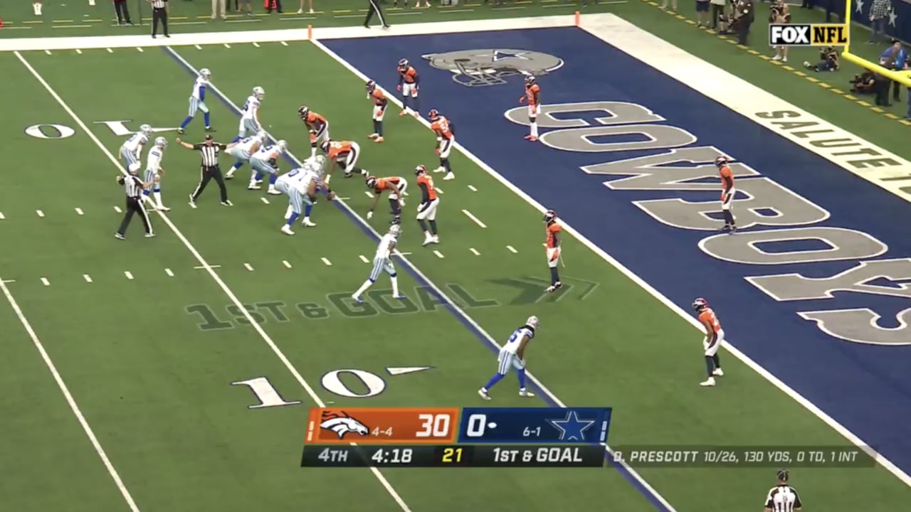 Malik Turner With Toe-Tapping Touchdown