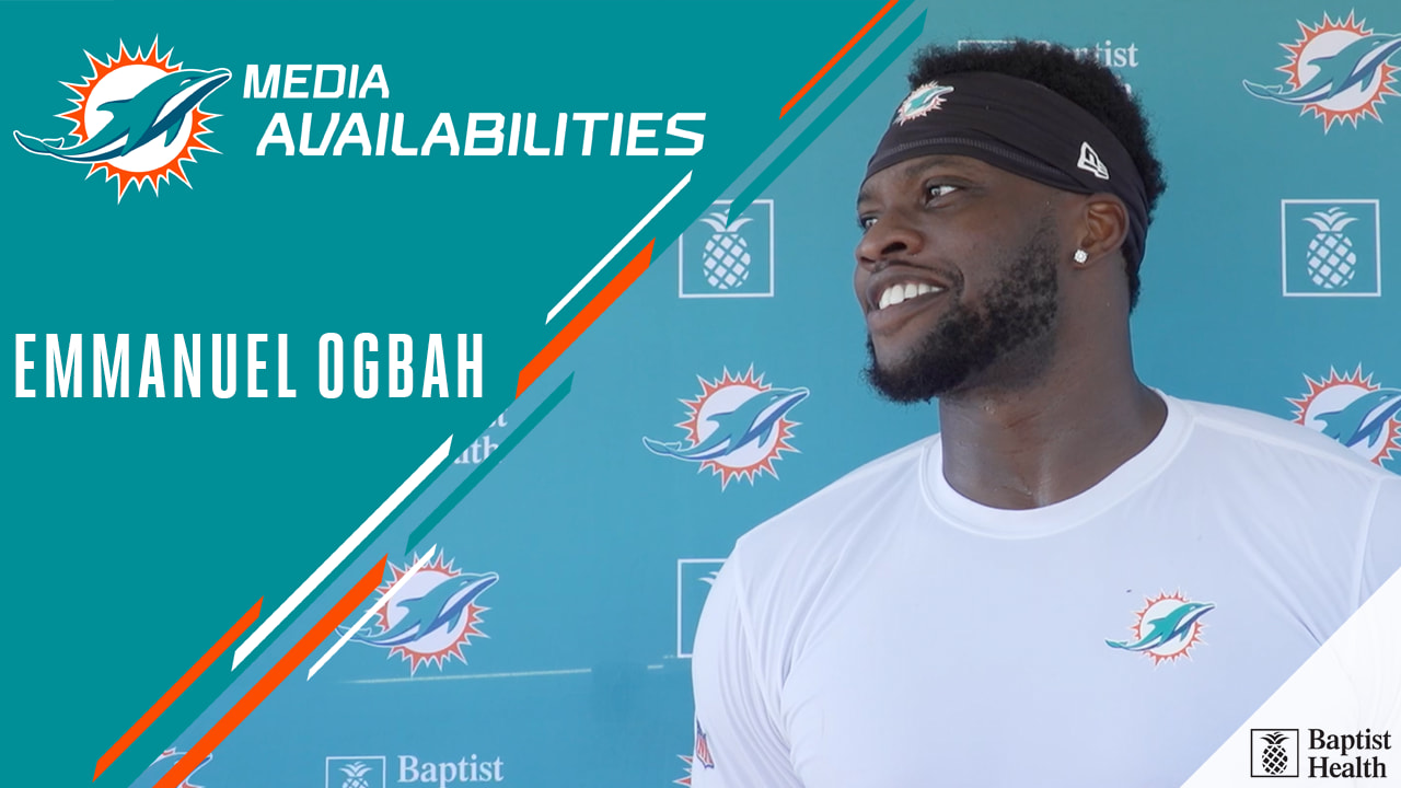 Emmanuel Ogbah Meets with the Media