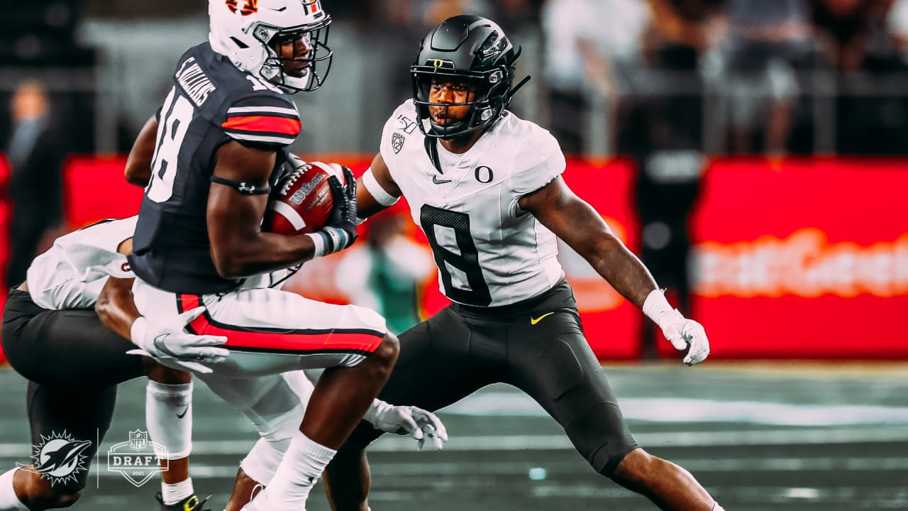 2021 NFL Draft: Safety Jevon Holland, Oregon, Round 2, Pick 36
