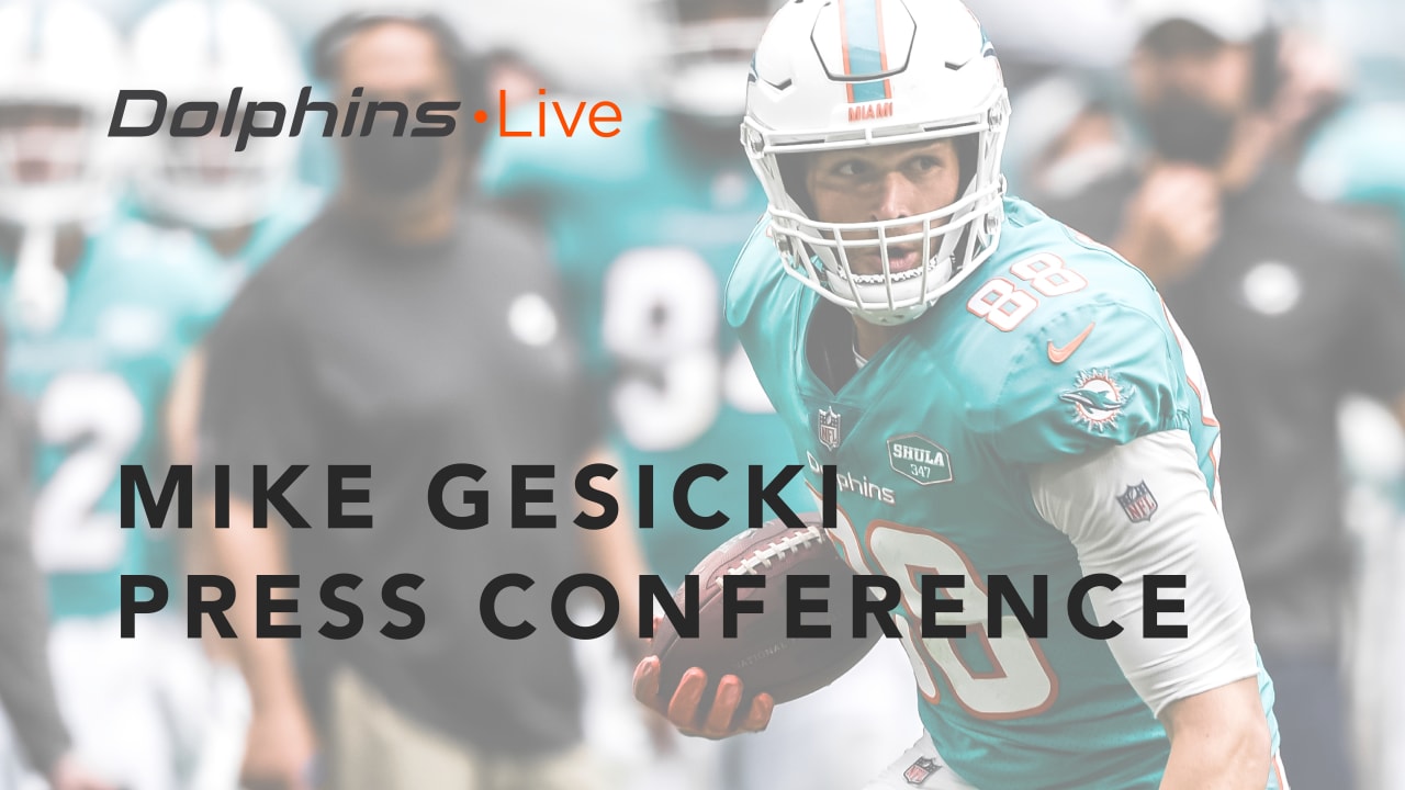Mike Gesicki Bengals-Dolphins Postgame Press Conference
