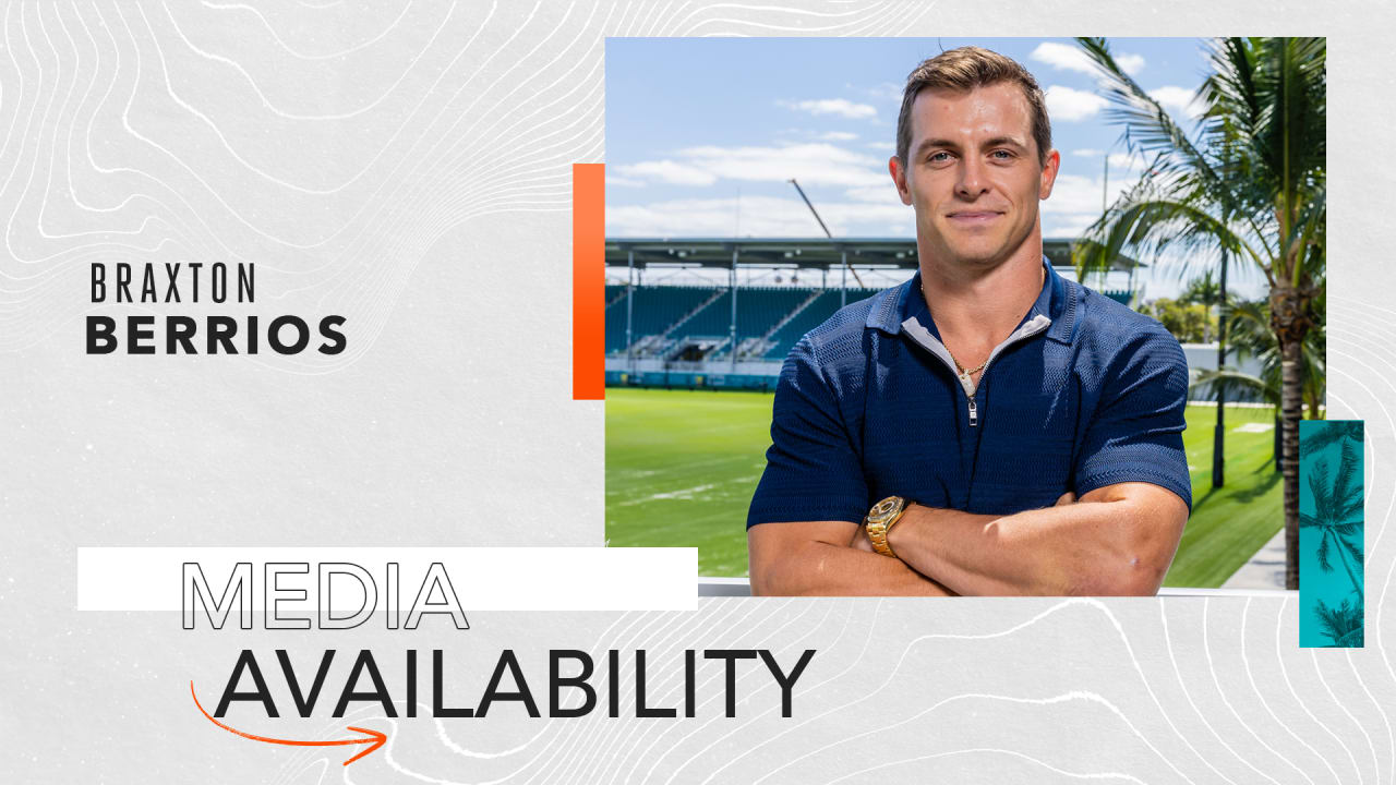 Braxton Berrios - March 22 | Press Conference