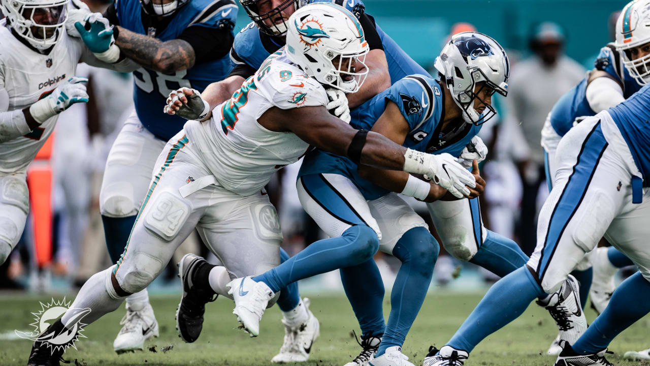 Christian Wilkins Ambushes Bryce Young for the Sack