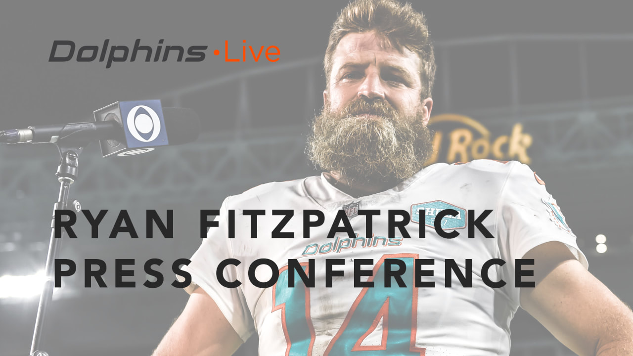 Ryan Fitzpatrick Jets-Dolphins Postgame Press Conference