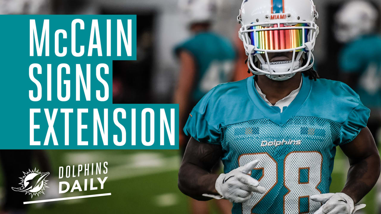 Dolphins Daily: McCain Signs Extension