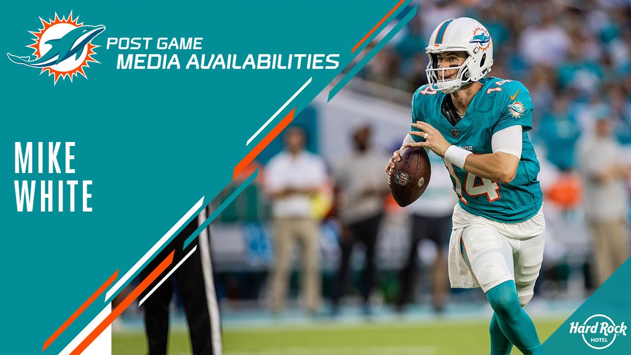 Mike White Meets With the Media