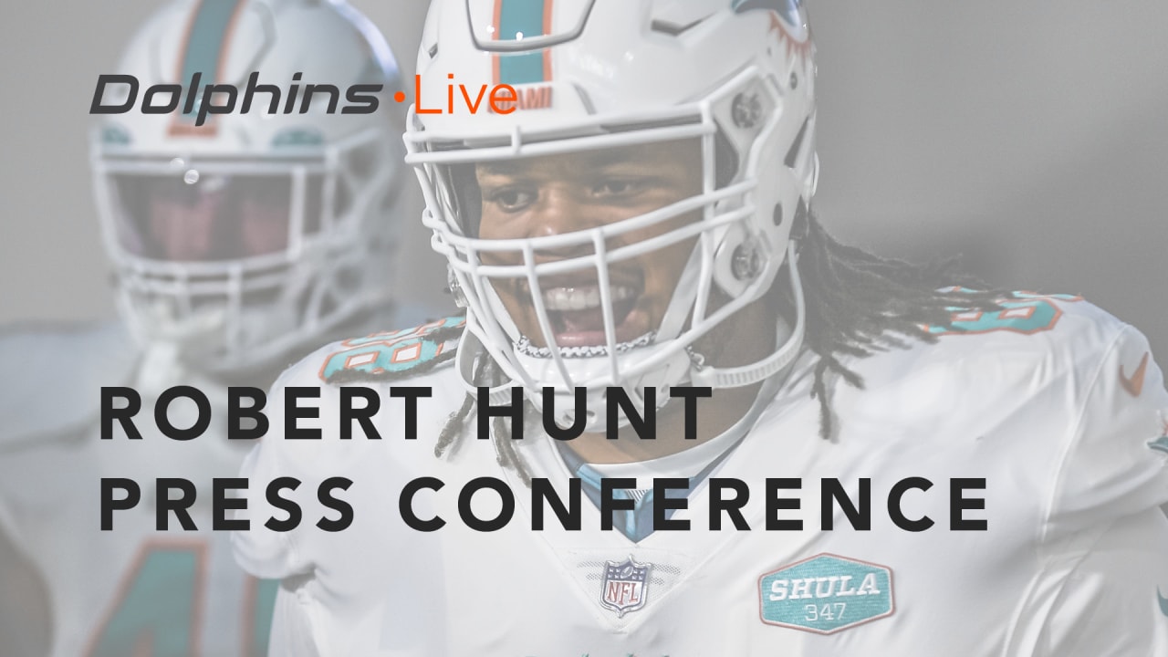 Robert Hunt Dolphins-49ers Postgame Press Conference