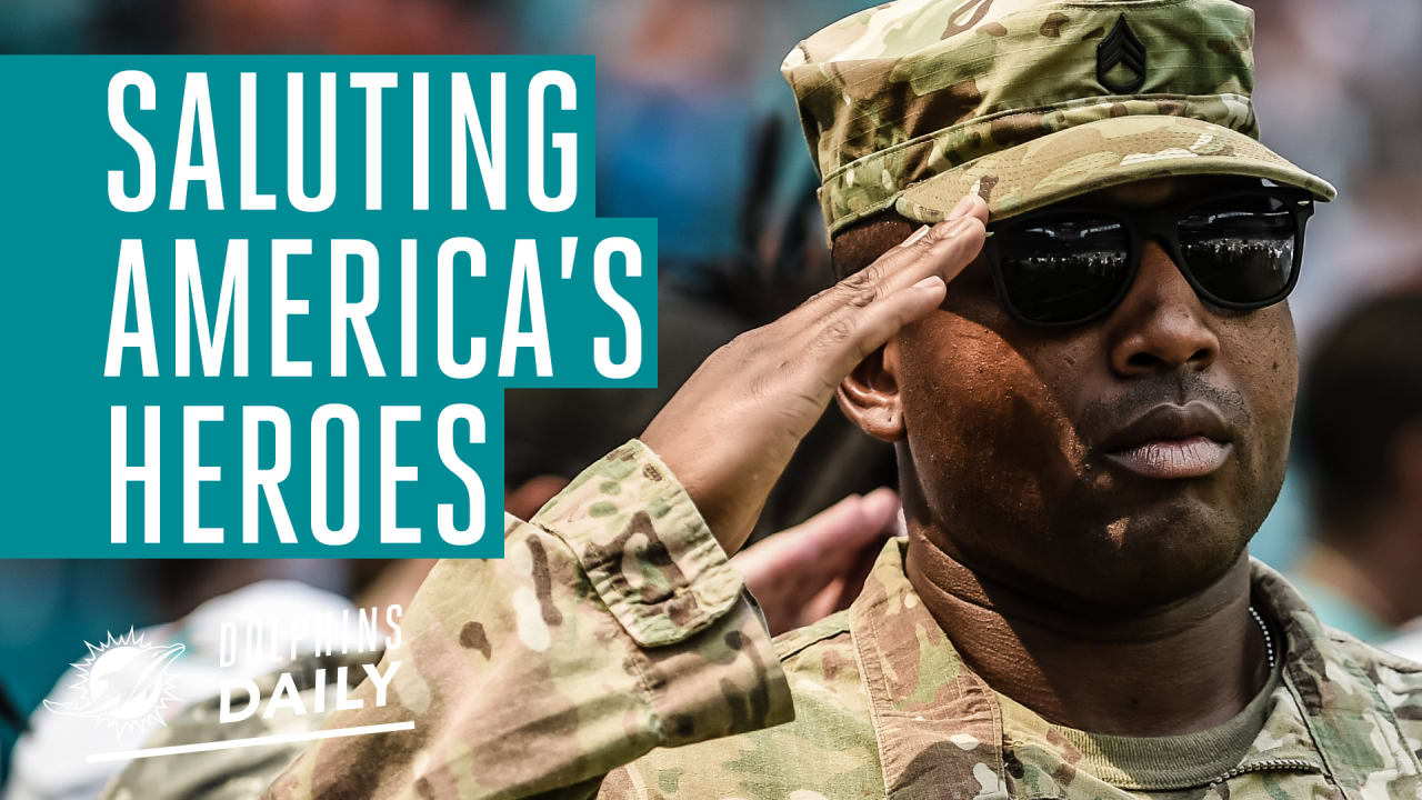 Dolphins Daily: Saluting America's Heroes