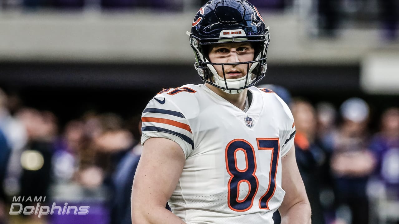 Tight end Adam Shaheen acquired by Dolphins via trade from Chicago Bears