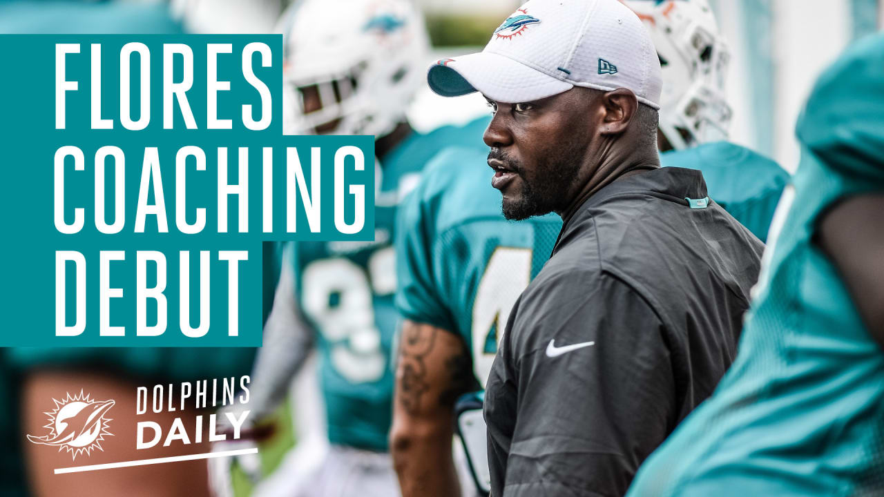 Dolphins Daily: Brian Flores Ready For Coaching Debut