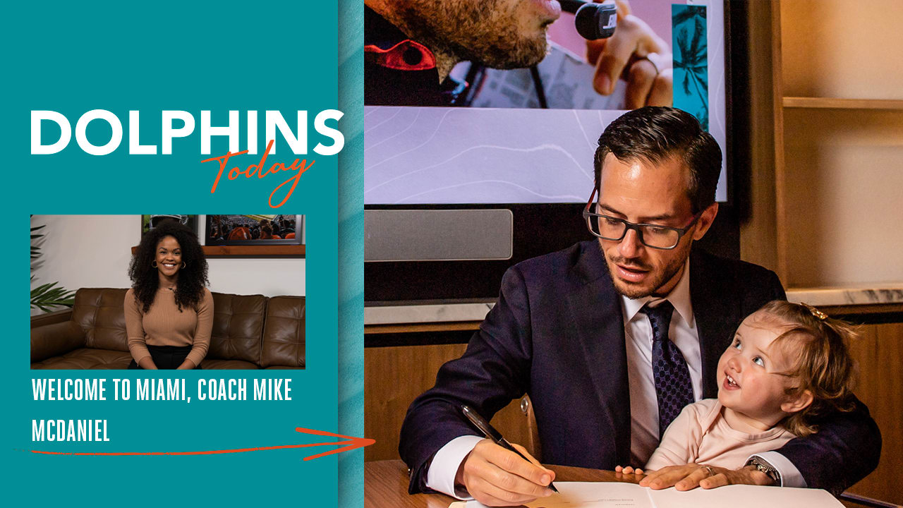 Welcome to Miami, Coach Mike McDaniel! | Dolphins Today - February 8