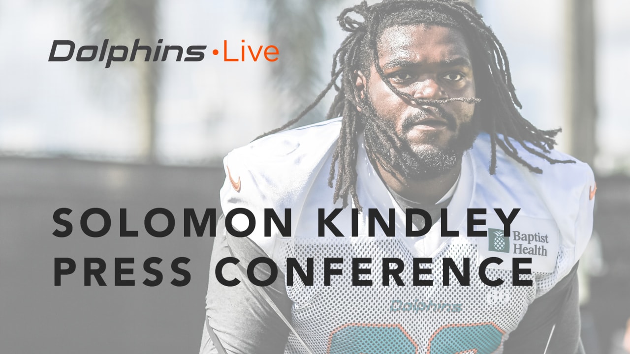 Solomon Kindley Training Camp Press Conference