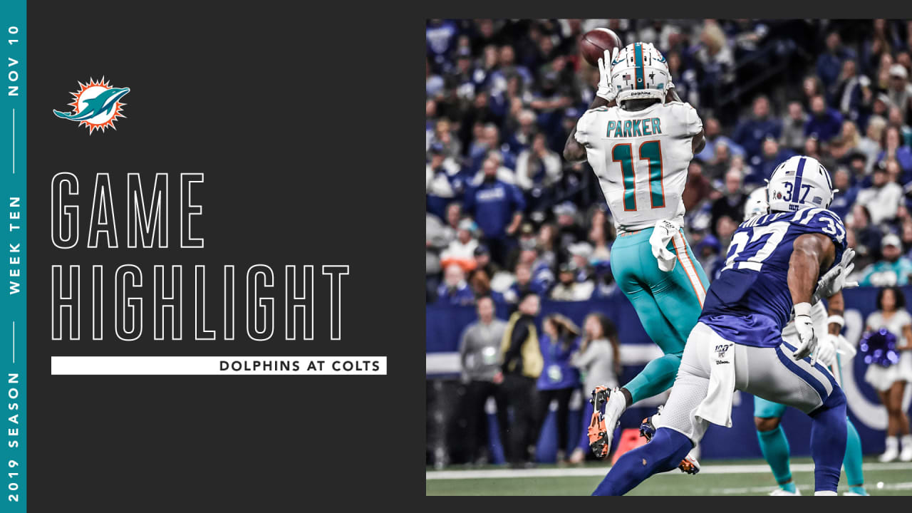 Ryan Fitzpatrick Shrugs Off Would-Be Sack, Finds DeVante Parker For ...