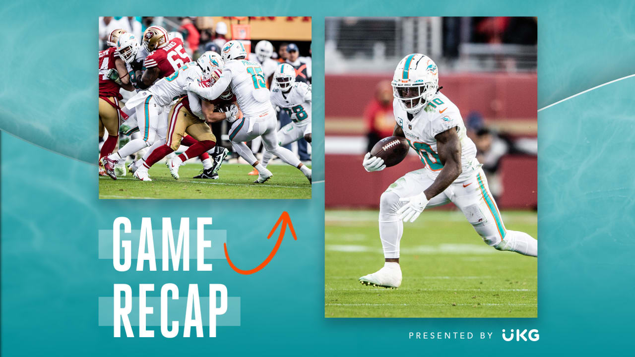 Dolphins Five-Game Win Streak Comes to a Halt in San Francisco