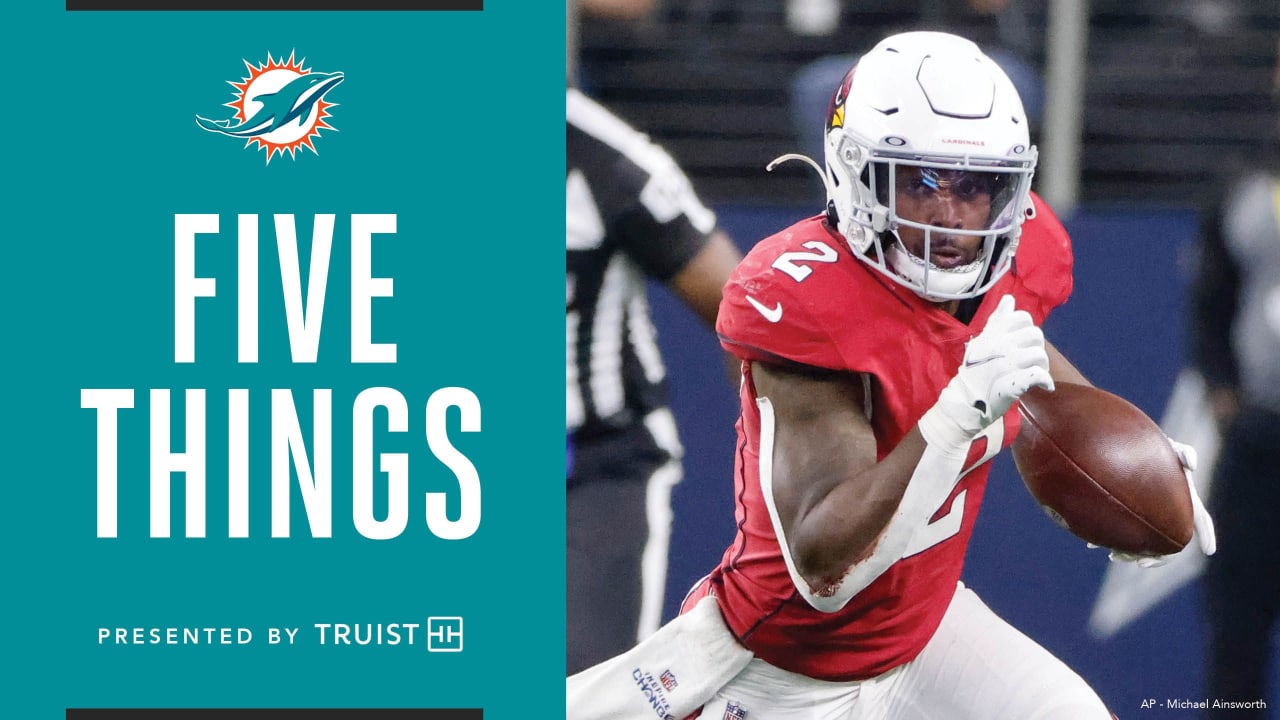 Miami Dolphins Sign Running Back Chase Edmonds 5 Things to Know and Stats