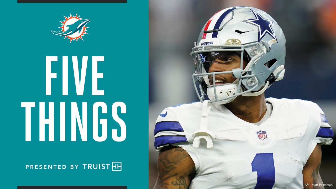 Miami Dolphins Sign Wide Receiver Cedrick Wilson Jr. 5 Things to Know ...