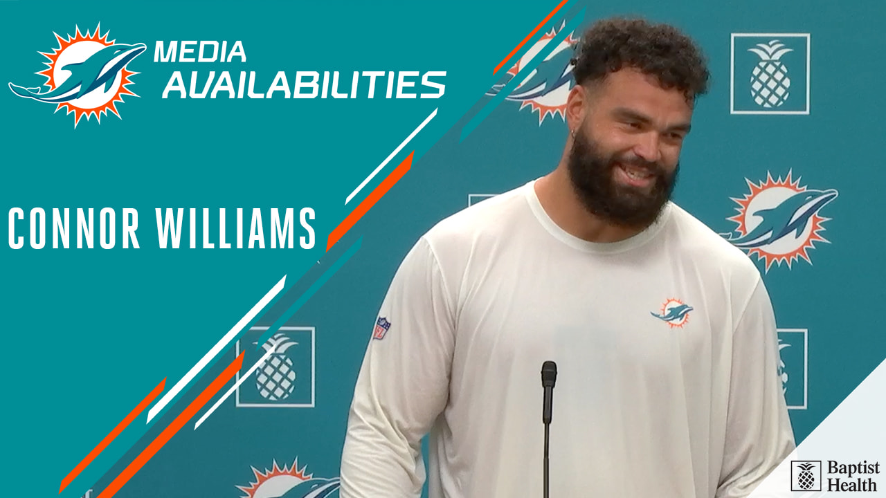 Connor Williams Meets with the Media
