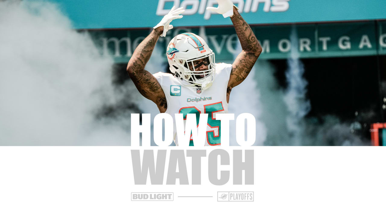 How to Watch, Stream & Listen: Miami Dolphins at Buffalo Bills