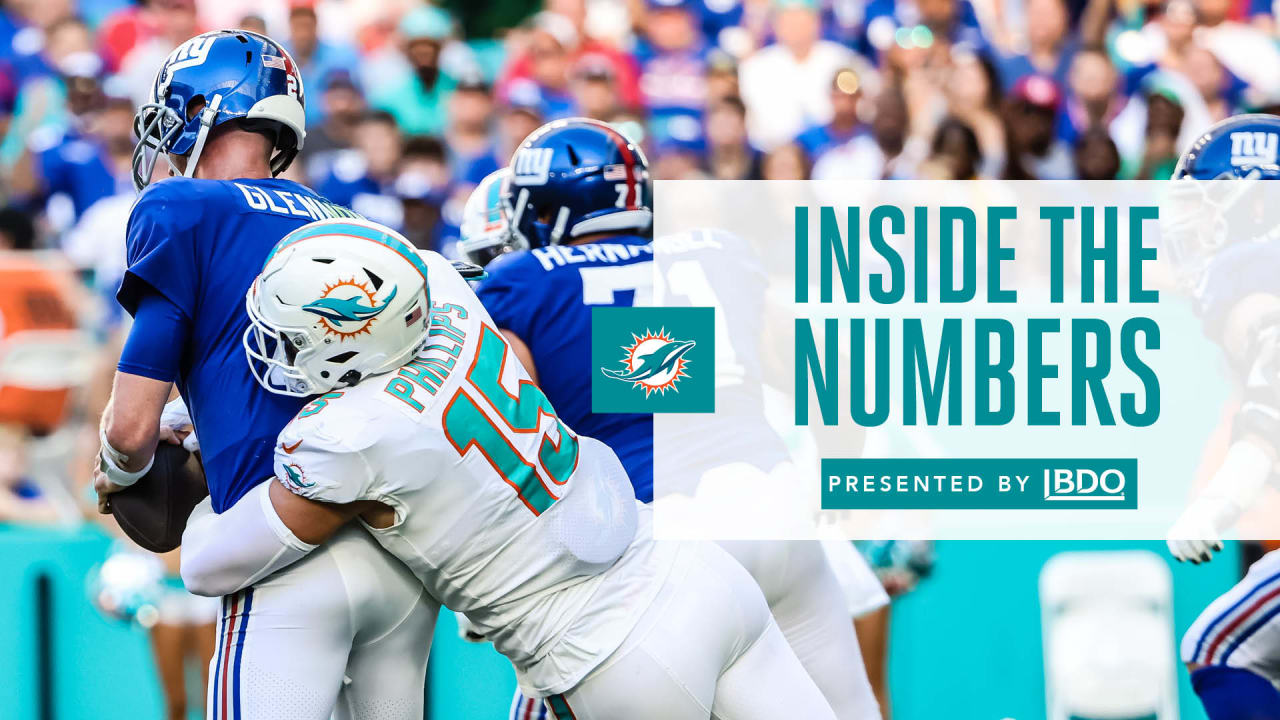 Dolphins Giants Week 13 Inside the Numbers Stats Fun Facts