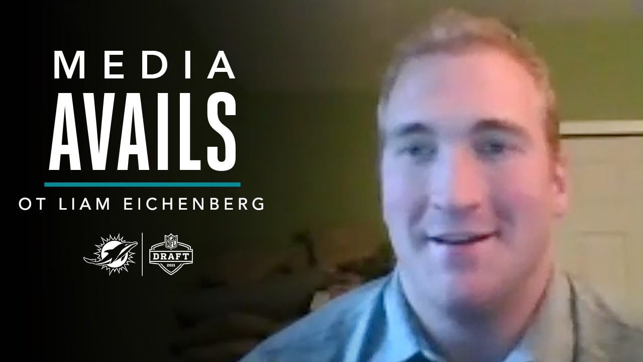 OT Liam Eichenberg Talks About Being Selected at No. 42 | Press Conference