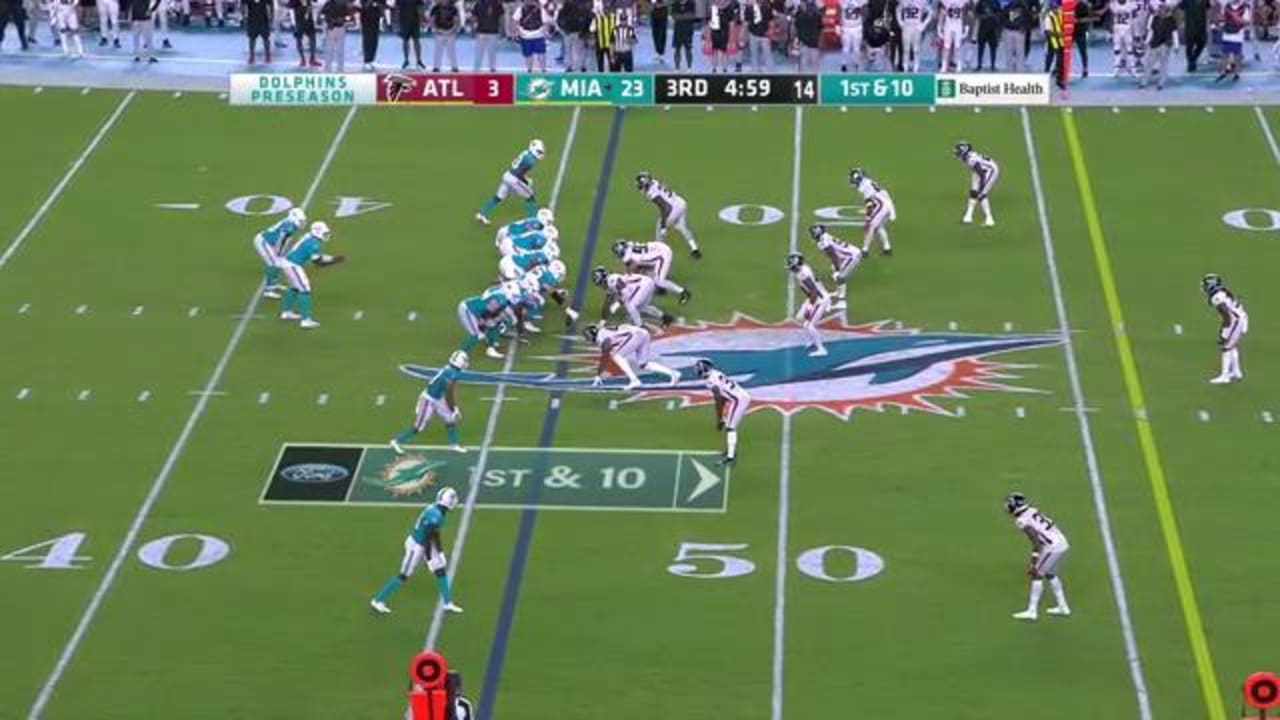 Malcolm Perry turns bubble screen into explosive 29-yard gain