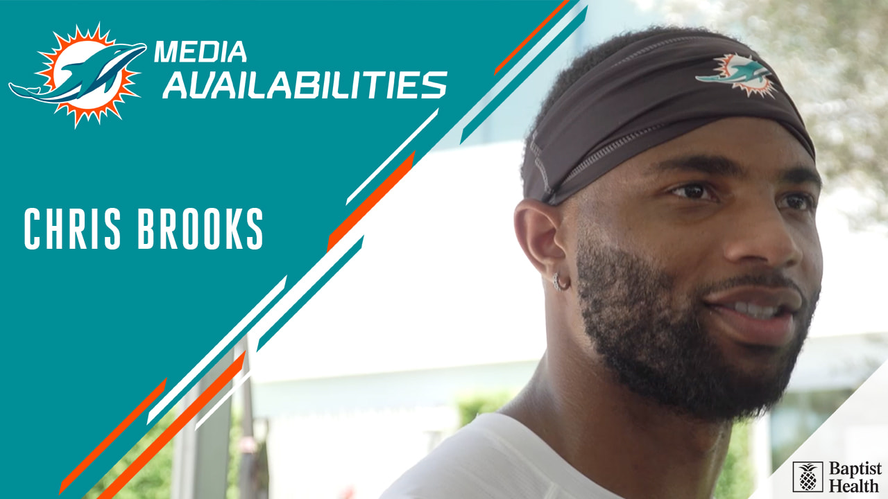 Chris Brooks Meets with the Media